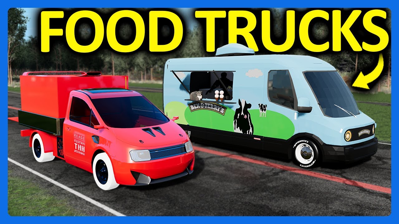 BeamNG Online : BEST Food Truck Challenge!! - YouTube