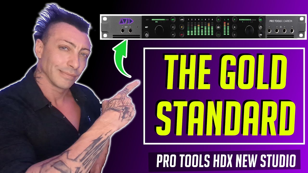 Pro Tools HDX in the New Studio! Avid Carbon Interface - YouTube