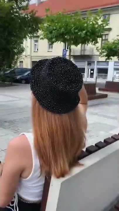 Шляпа из бусин ♥️ - YouTube