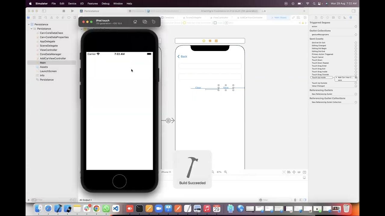9742735256 - Coredata CRUD Operations - iOS Training by DNREDDi - YouTube