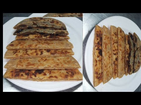 honey and cheese paratha recipe honey and chocolate paratha recipe शहद ...