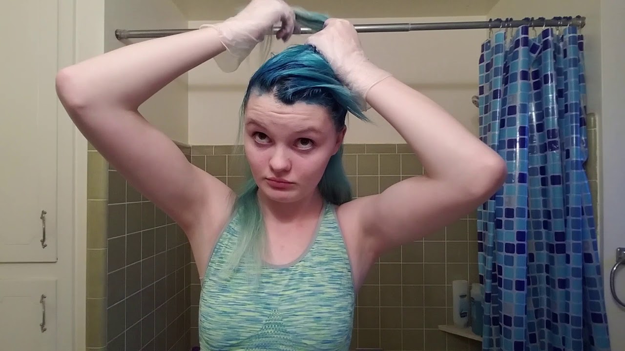 How I Dye My Hair BLUE At HOME YouTube how-i-dye-my-hair-blue-at-home-youtube