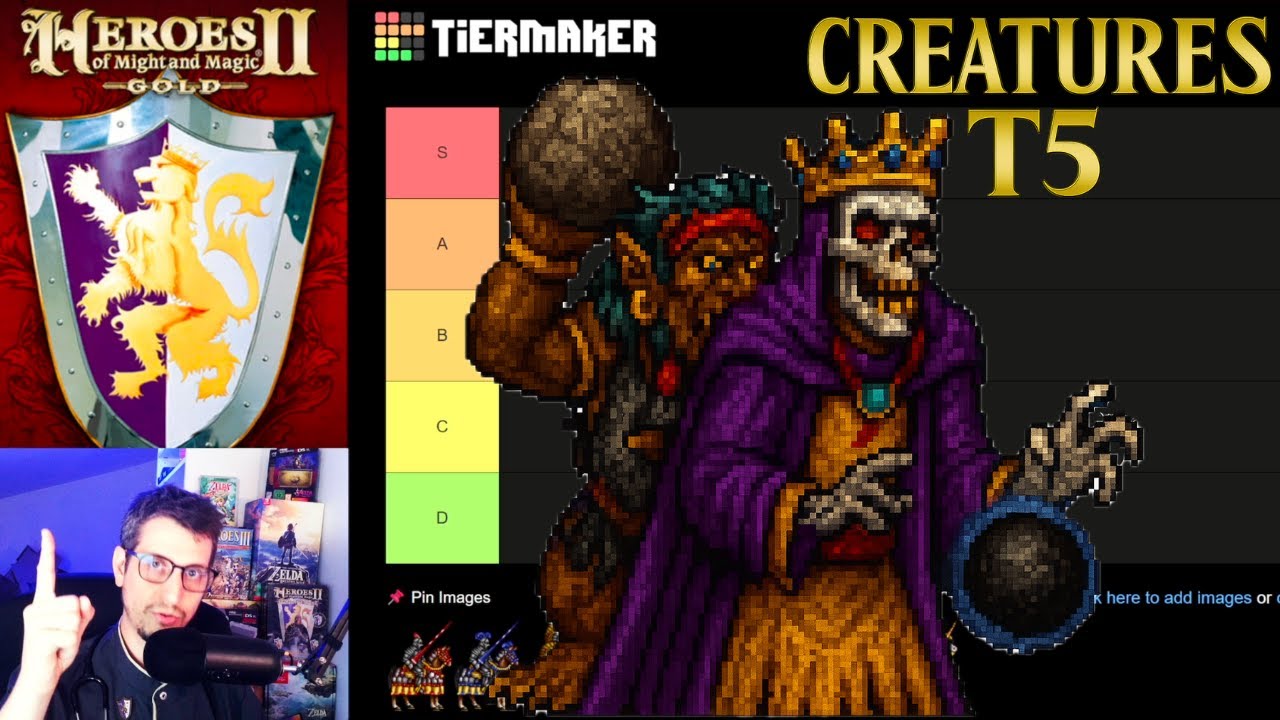 Tier List des Créatures T5 - Heroes of Might and Magic 2 - YouTube