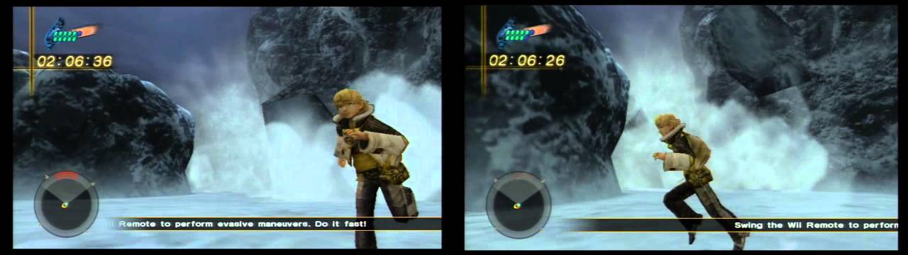 FFCC: The Crystal Bearers Comparison - Behemoth Escape - YouTube