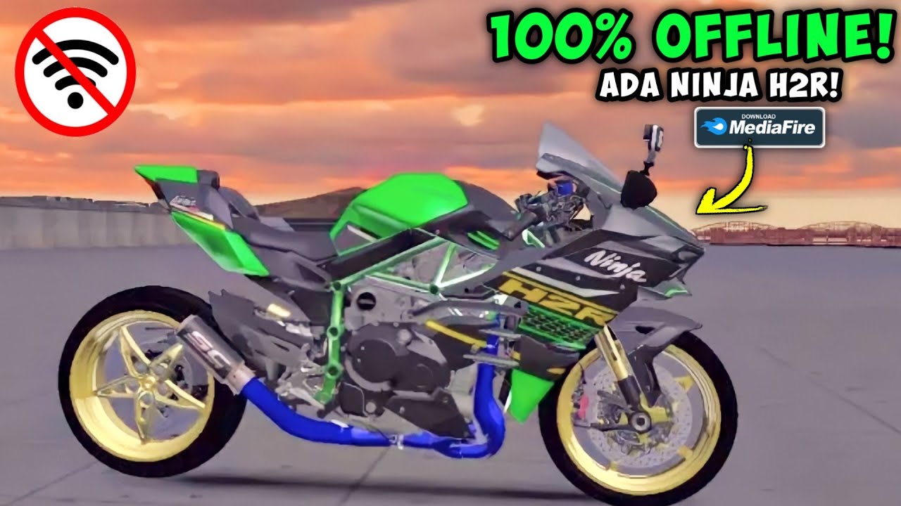 Ada Ninja H2R🔥 Game Motor Freestyle Android Offline 100 Mb Bisa ...