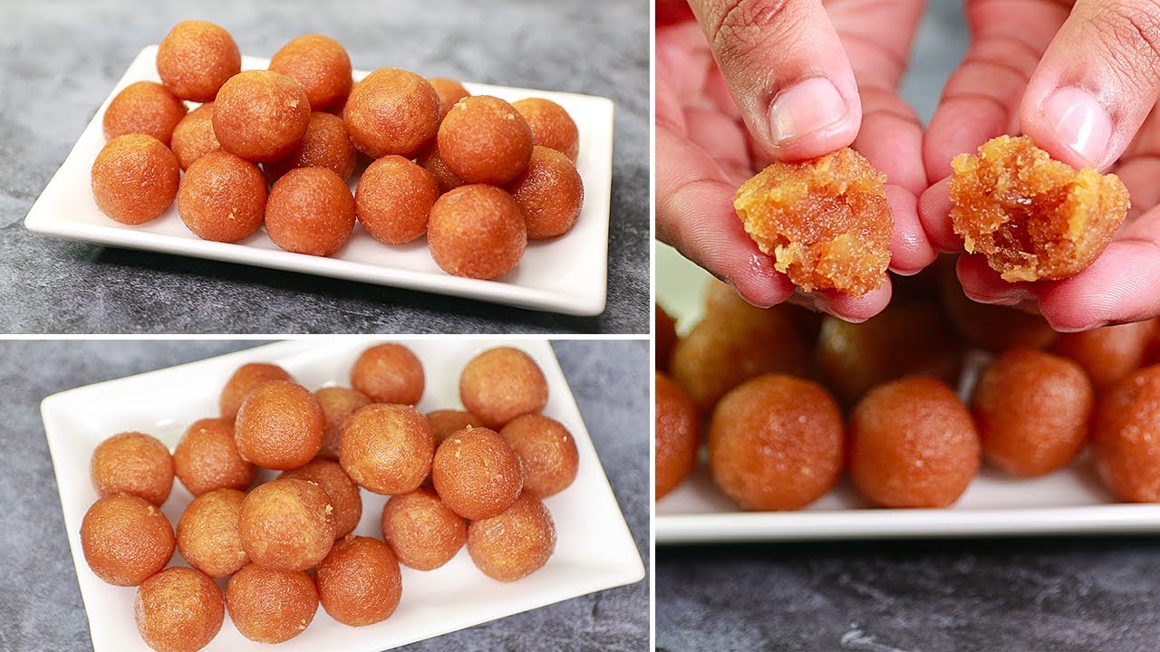 90's Kids Favorite Sweet Kamarkat | Kalkona | Coconut Jaggery Balls ...