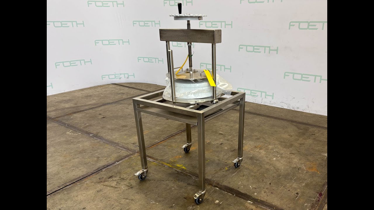 Pall filterpress, Stax - Filterpress - SKU : 293X473 - YouTube