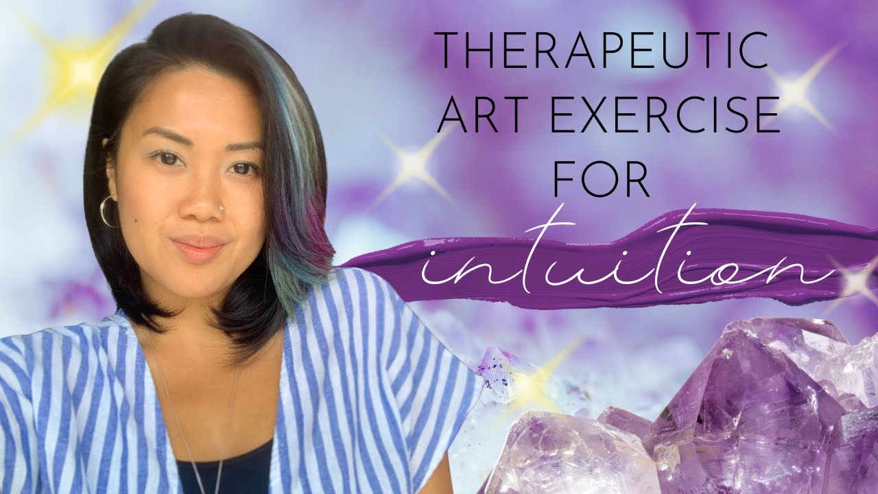 Therapeutic Art Exercise For Intuition - YouTube