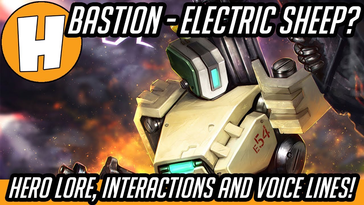 Overwatch - Bastion Interactions, Lore and Voicelines - Electric Sheep ...
