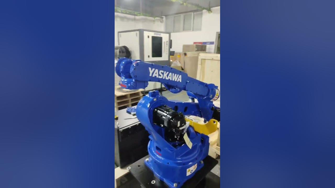 ROBOT WELDING WITH YASKAWA ROBOT - YouTube