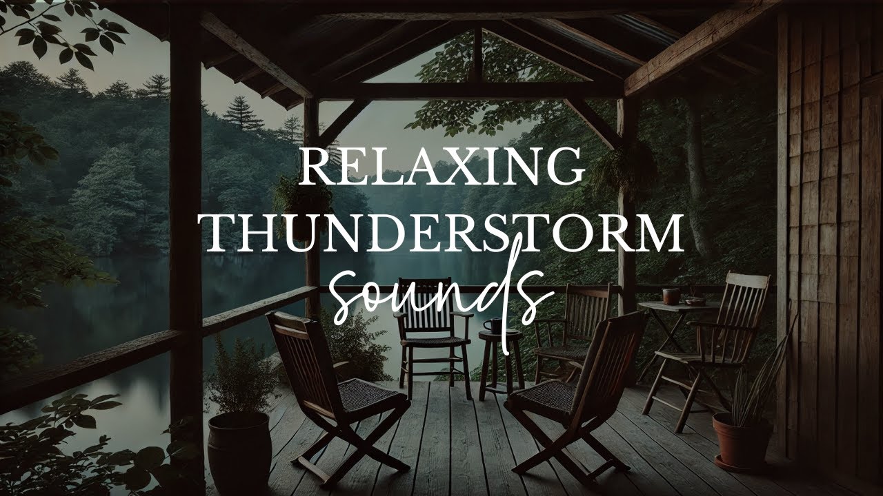 8 Hours of Thunderstorm Sounds | Relaxing Rain & Distant Thunder for ...