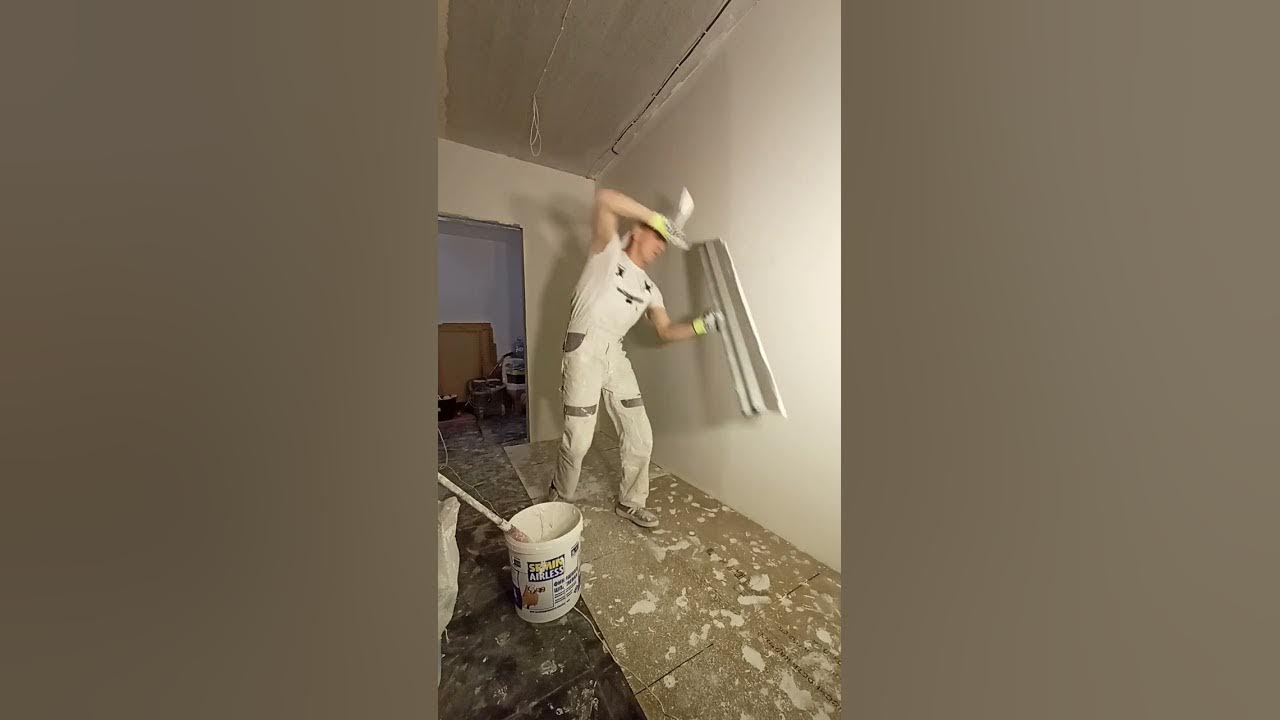 Финишная шпаклевка Semin 2 слой! - YouTube