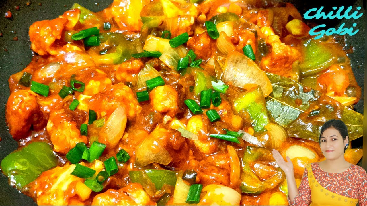 Chilli Gobi Recipe | Crispy Chilli Gobi | Restaurant Style Chilli Gobi ...
