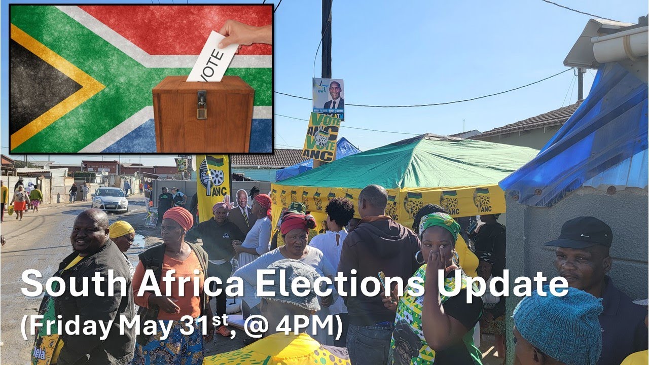 South Africa elections update Friday afternoon | MK rising, ANC sinking ...