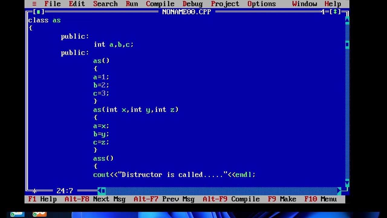 C ++ LANGUAGE QUESTION NO:19 - YouTube