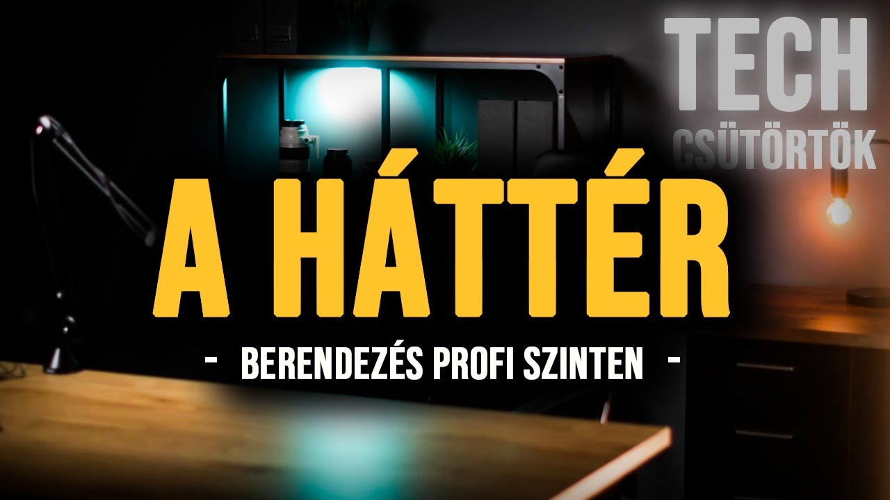 Háttér beállítás | CsütörTech 3.rész - YouTube