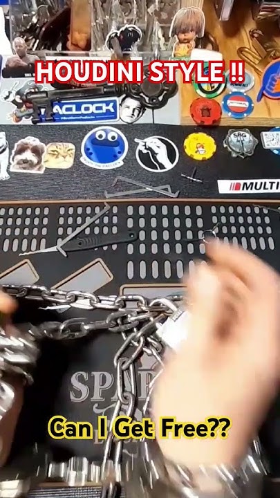 HOUDINI STYLE !! #lockpicking #locksport #lockpicks #jimylongs #usa - YouTube