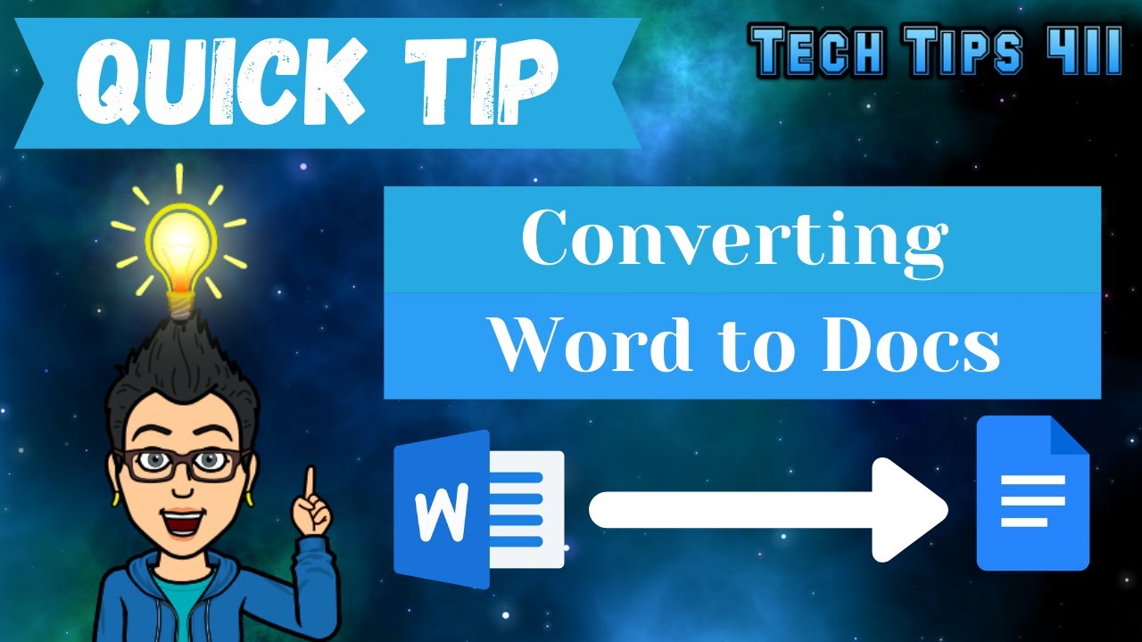 How To Convert A Word Doc To Google Doc Quick Tip YouTube How To Convert A Word Doc To Google Doc Quick Tip YouTube