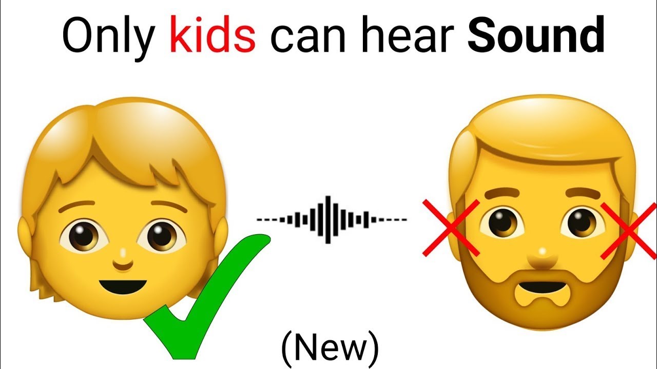 Only kids can hear this weird sound - YouTube