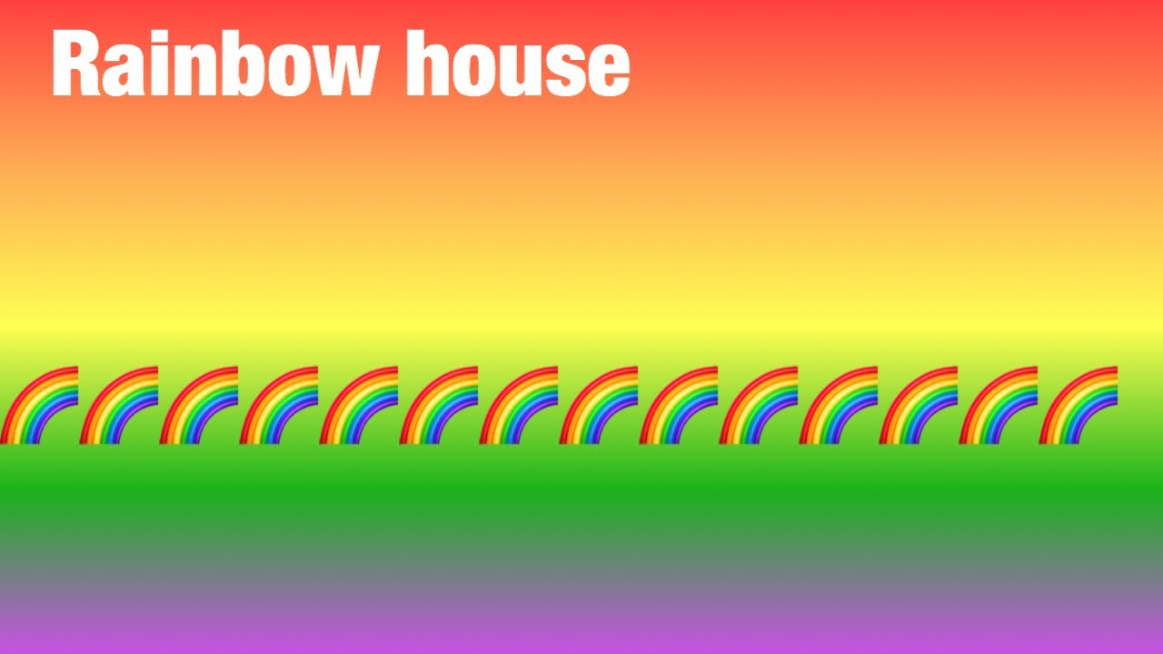 (Roblox adopt me) Rainbow house tour/rainbow visitors!! - YouTube