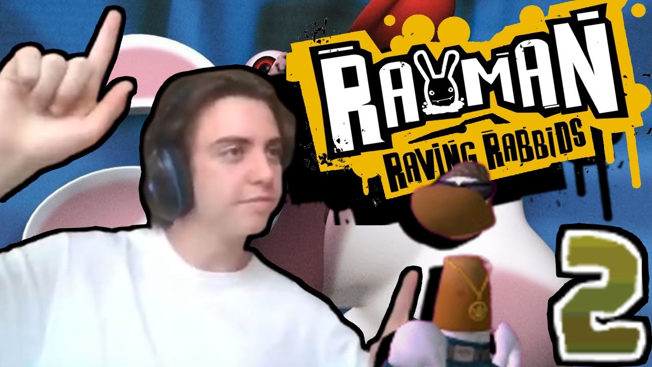 Rayman diventa un gangster? - Rayman Raving Rabbids parte 2 - YouTube