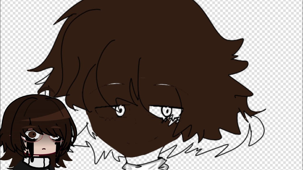 Speedpaint of me drawing my irl self - YouTube