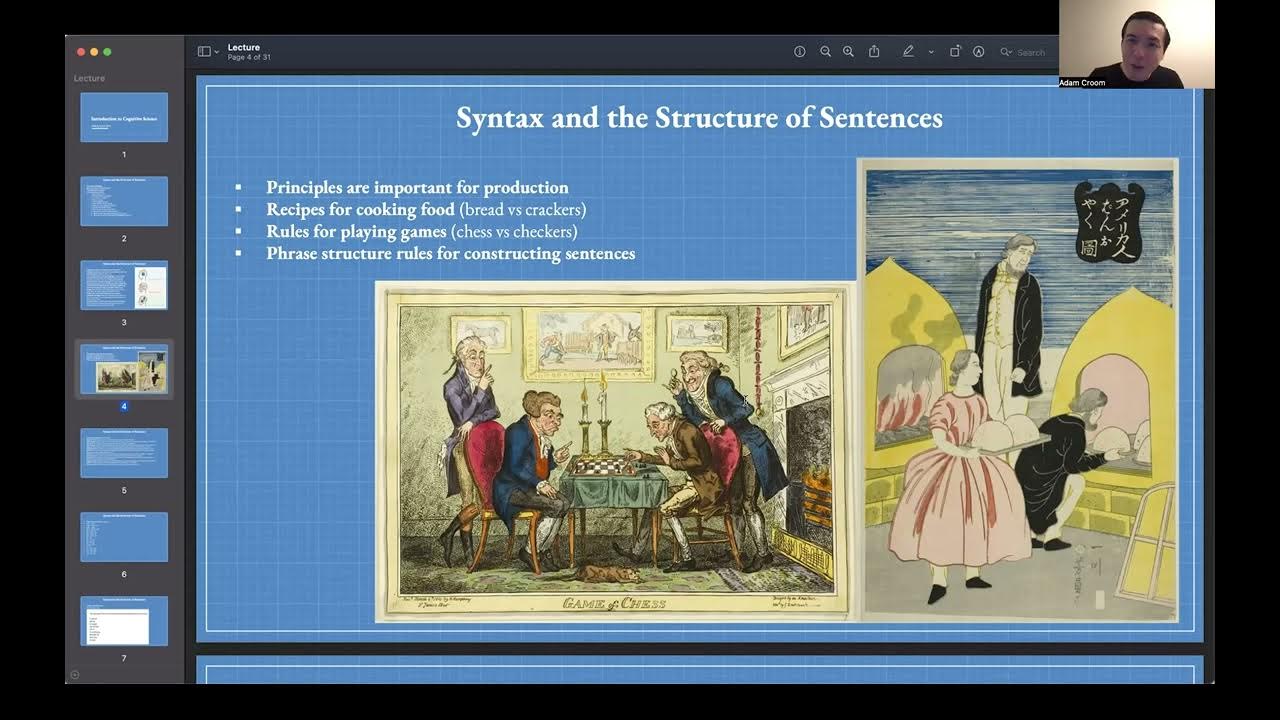 Syntax and the Structure of Sentences | COGSCI 1B | UC Berkeley - YouTube