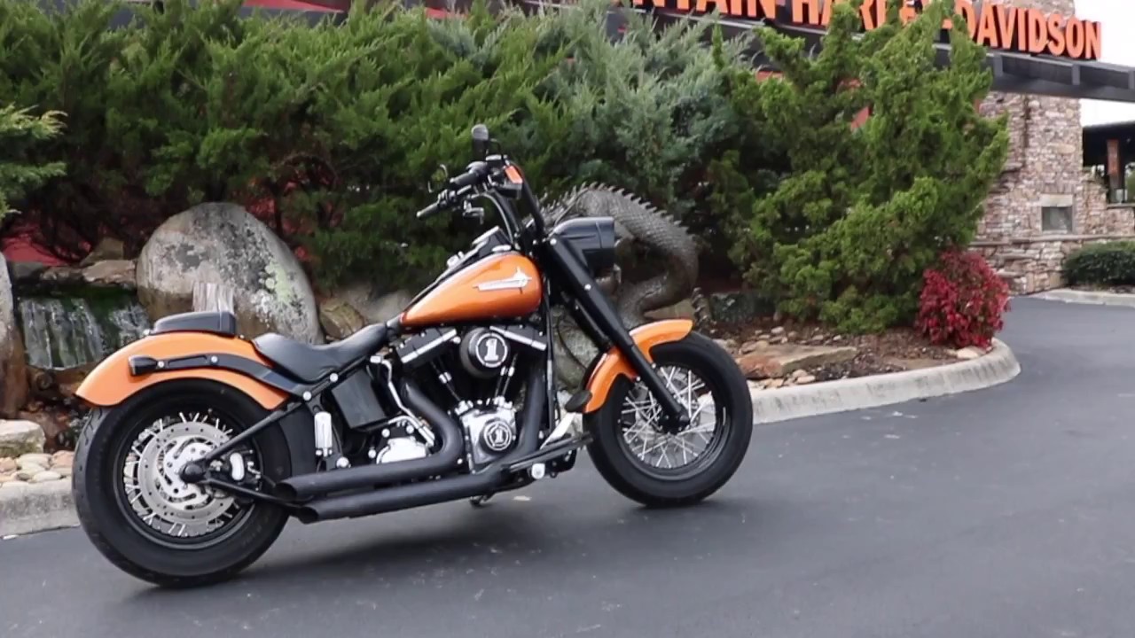 2015 Harley-Davidson Softail Slim - YouTube