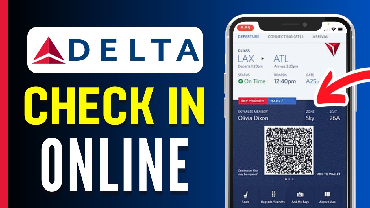 Cómo HACER el CHECK IN en Delta Airlines ONLINE en ESPAÑOL - Guía Paso ...