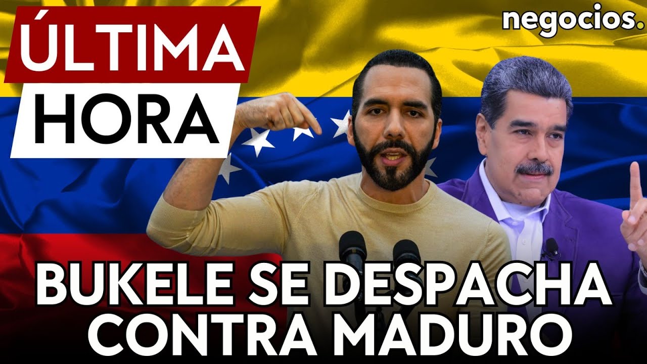 ÚLTIMA HORA | Bukele se despacha contra Maduro: “tú eres el pelele de ...