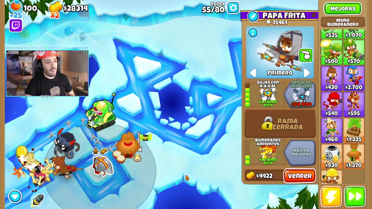 Farmeando mapas y le echamos un vistazo al primer BTD | Bloons TD 6 29 ...