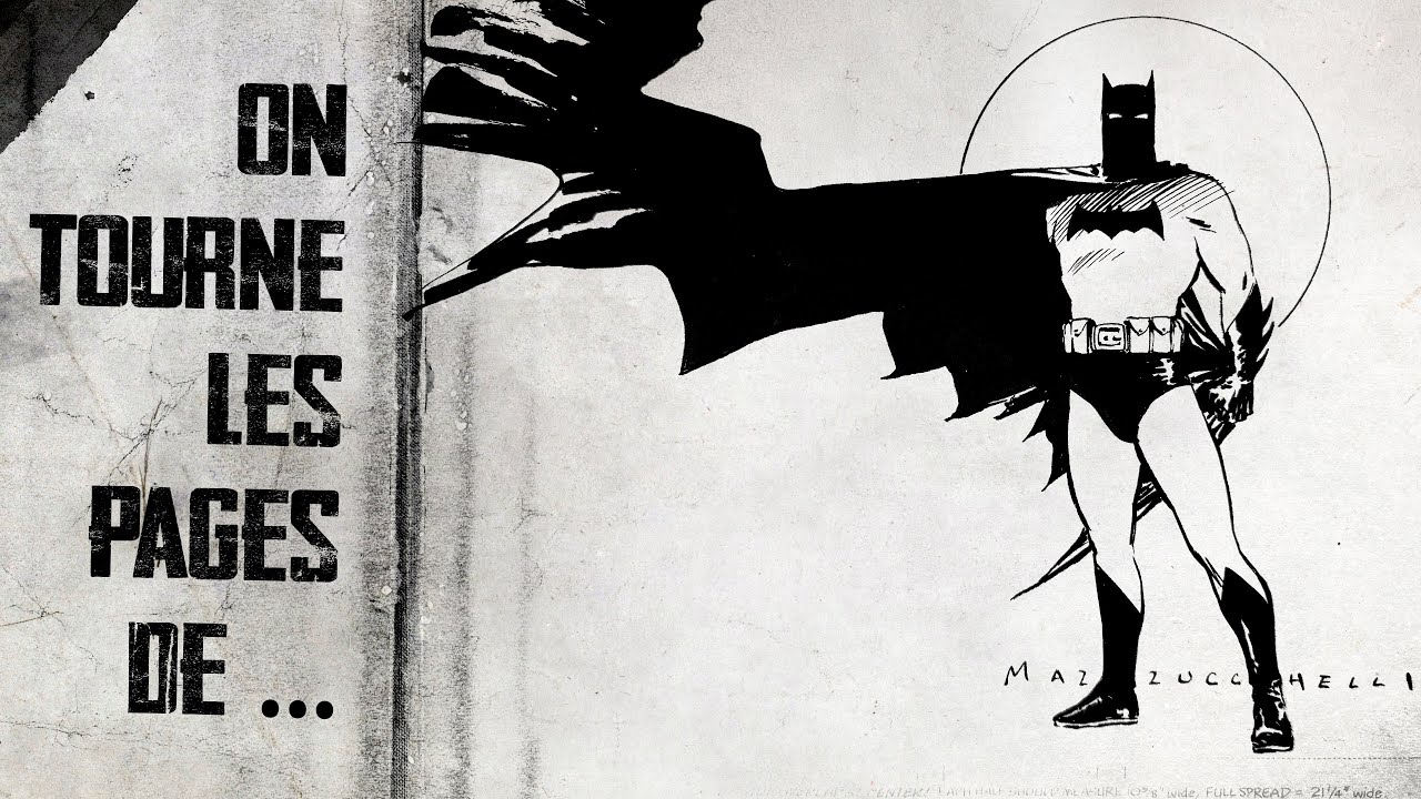 David Mazzucchelli’s BATMAN: YEAR ONE - Artist’s Edition - YouTube