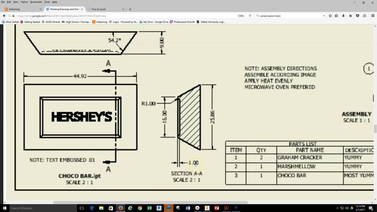 Inventor Creating the Hershey's bar - YouTube
