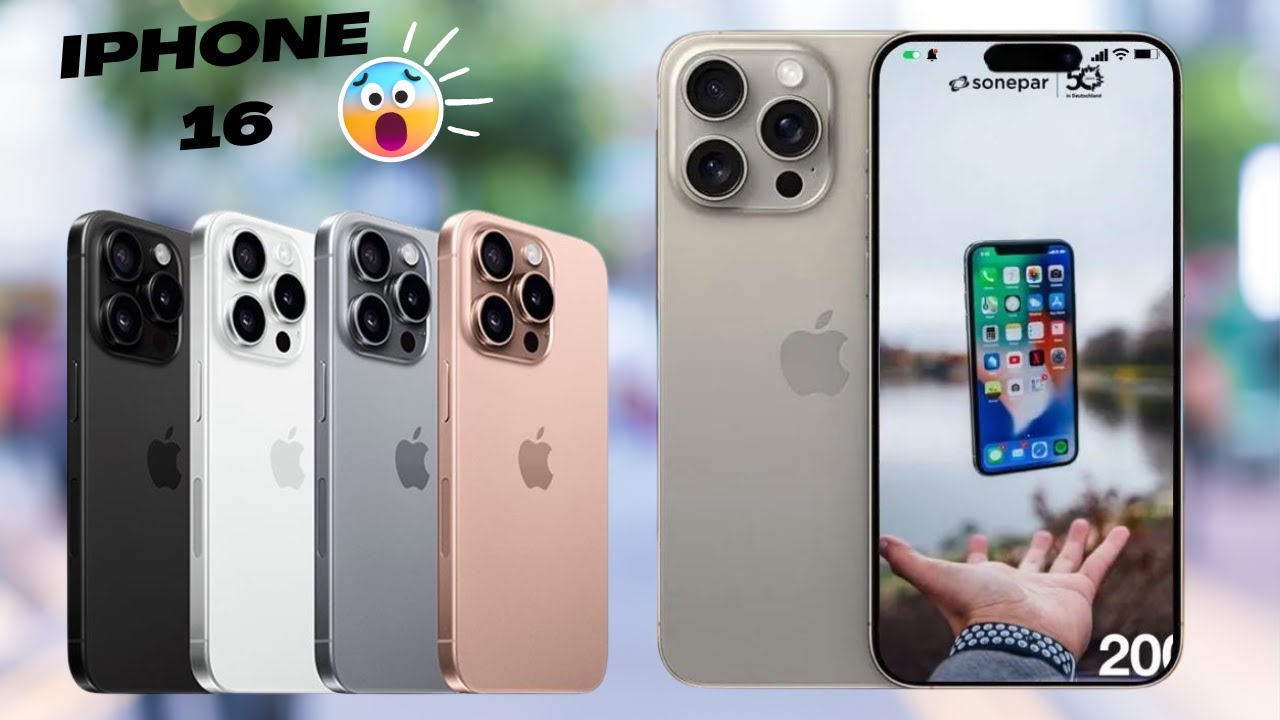 Upcoming iPhone 16 Series and SE 4 Details | Future Phone Flash - YouTube