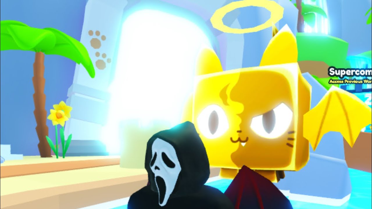 Pet simulator 99 Good vs Evil Huge Cat up for offer now 5.74b selling ...