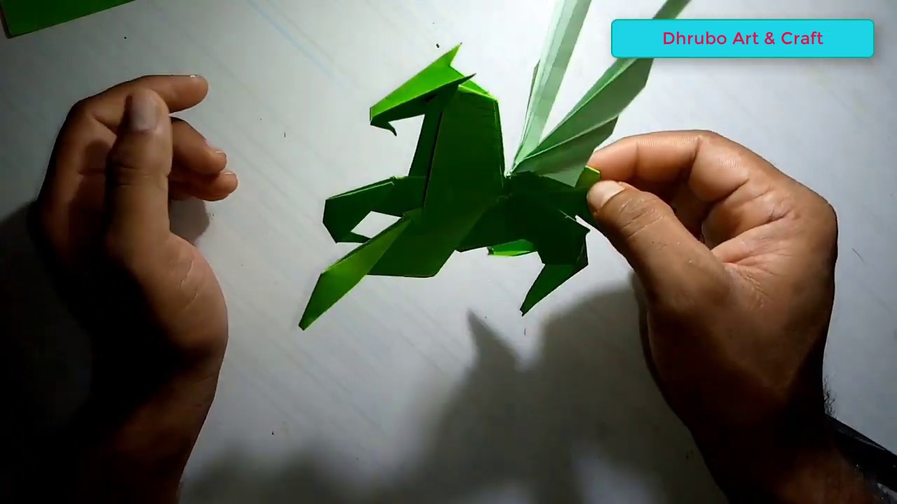 Origami Pegasus Making Easy Tutorial * Exclusive 2020 * - YouTube