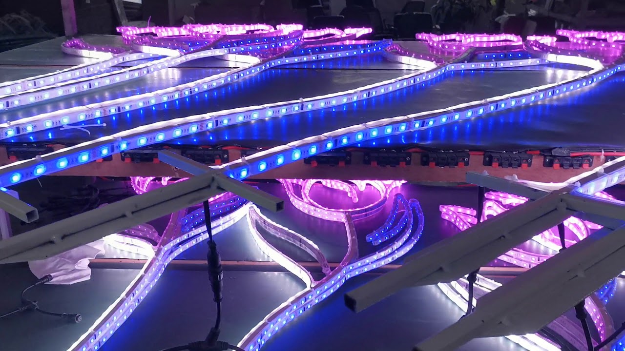 DMX LED Strip MADRIX - How We Make a Rose With Fantastic Madrix Effects ...