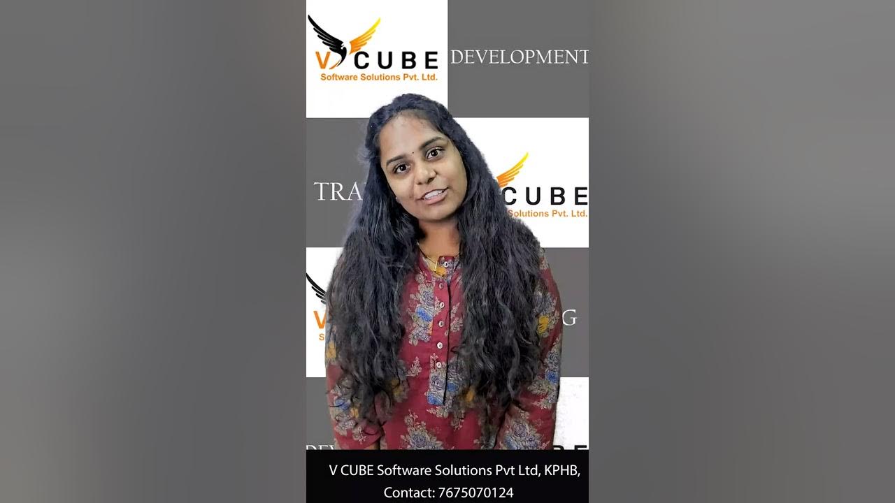 Python Full Stack Student review | V CUBE Software Solutions Pvt. Ltd ...