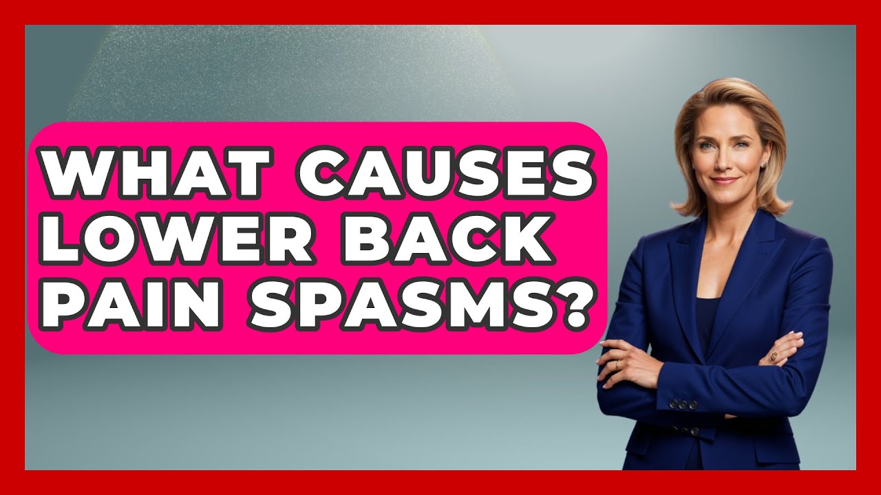 What Causes Lower Back Pain Spasms? - Orthopedic Support Network - YouTube