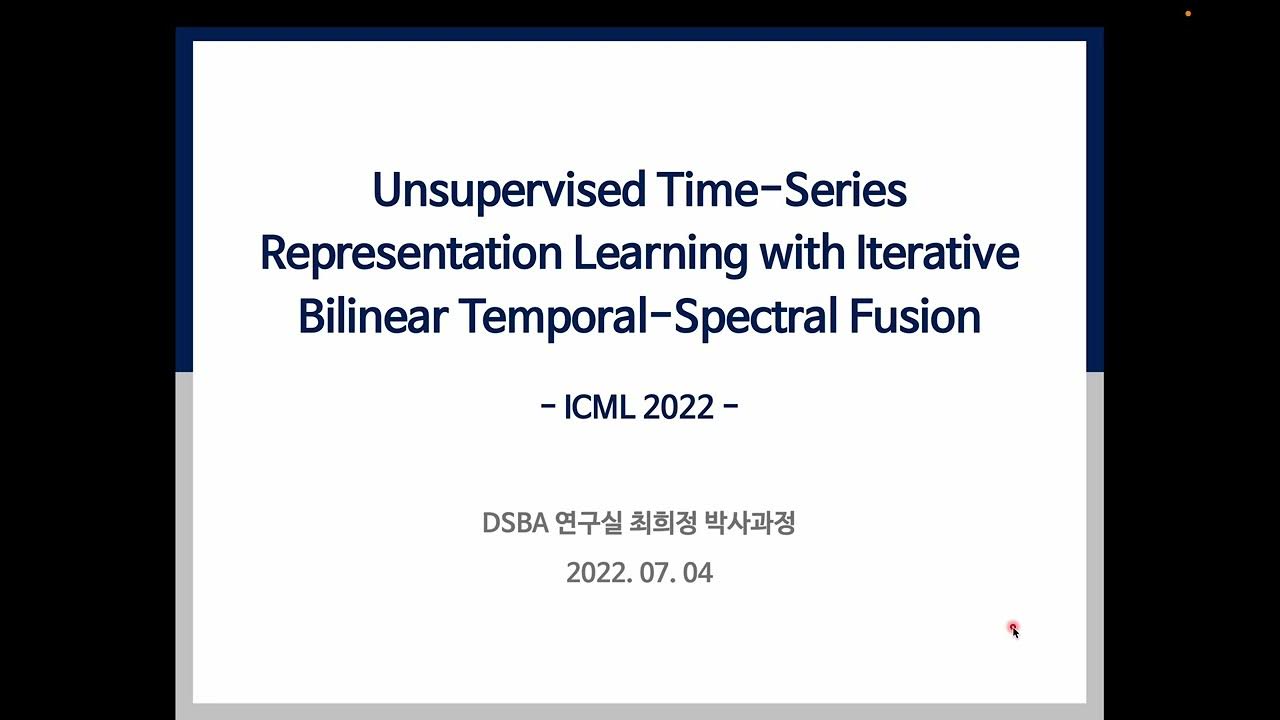 [Paper Review] Time-Series Representation Learning with Iterative Bilinear Temporal-Spectral ...
