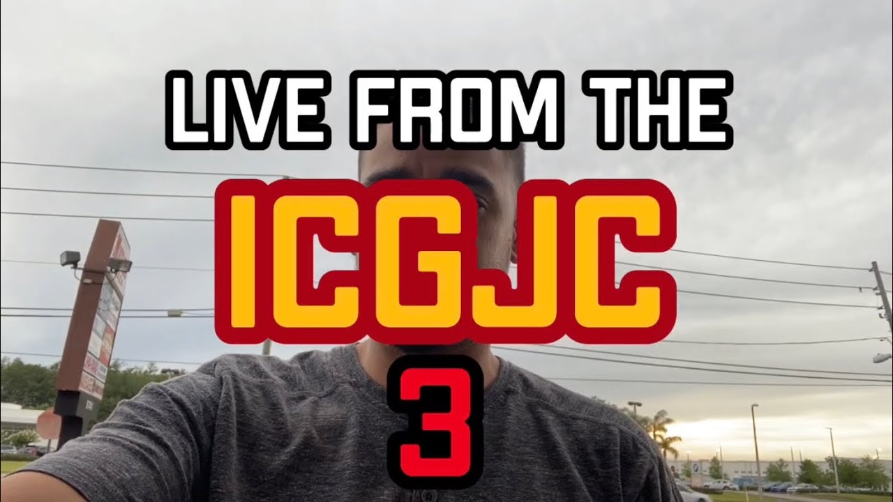 LIVE from the ICGJC part 3 - YouTube