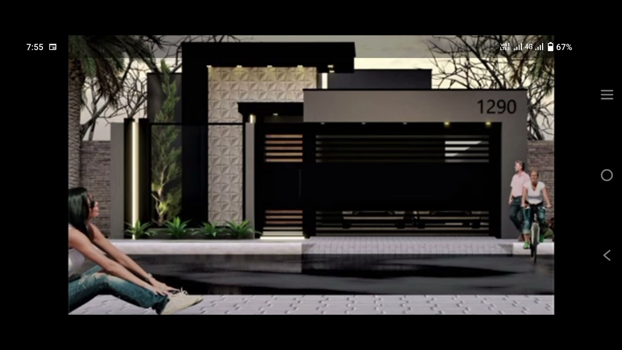 men gate ki wall ke design - YouTube