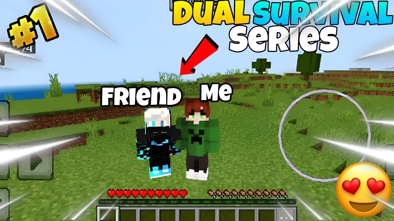 I Started A Dual Survival Series ️(Minecraft Duo Series) #1 - YouTube