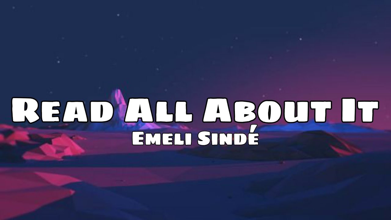 Emeli Sandé - Read All About It (Tradução) - YouTube
