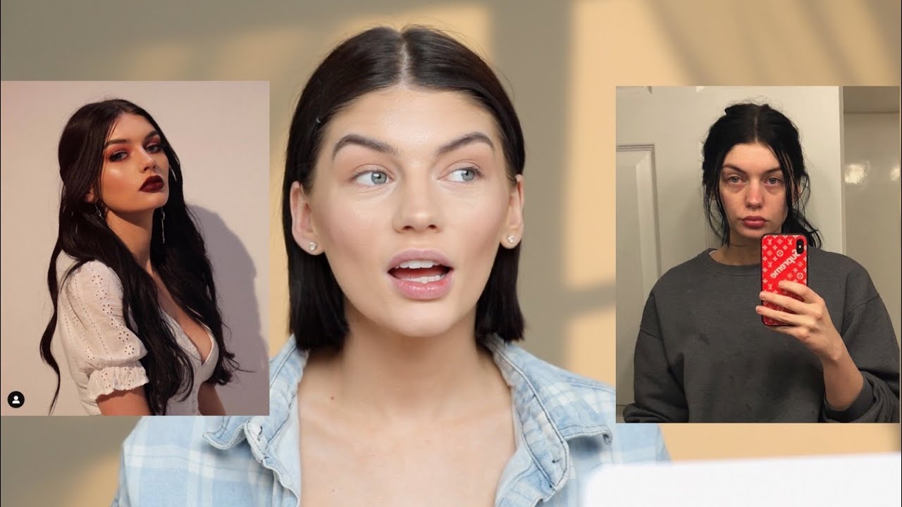 the truth behind instagram (grwm) - YouTube