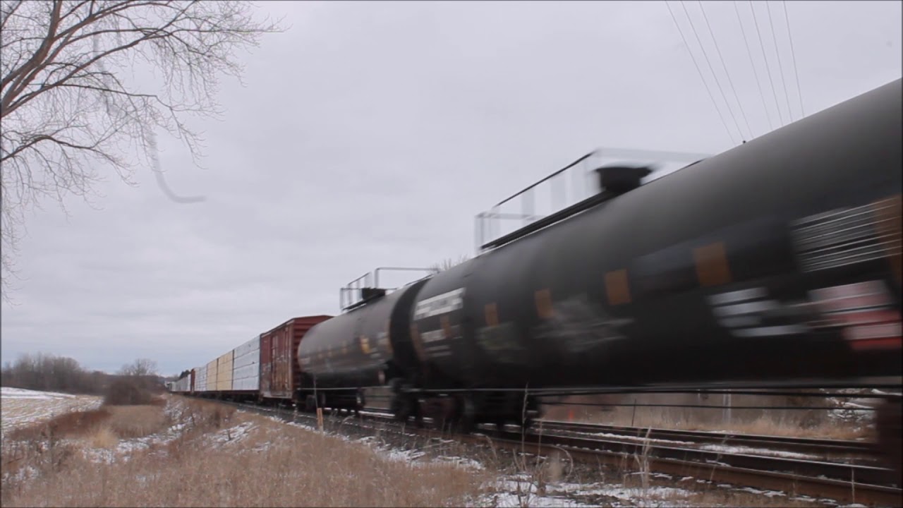 CN Train Derailment - CN M369 at Kingston ON - YouTube