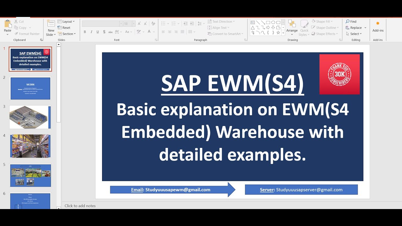 SAP EWM (S4) - Basic explanation on EWMWarehouse with detailed examples ...