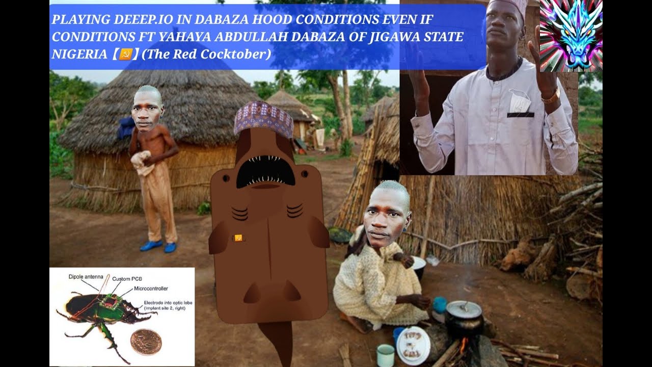 PLAYING DEEEEP.IO IN DABAZA HOOD CONDITIONS??!?!?!? (The Red October ...