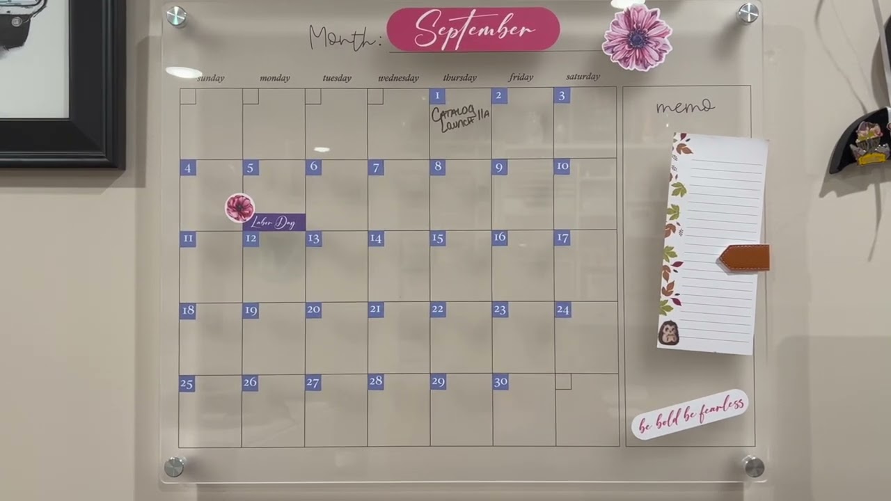 Wall Calendar Board Answers YouTube Wall Calendar Board Answers YouTube