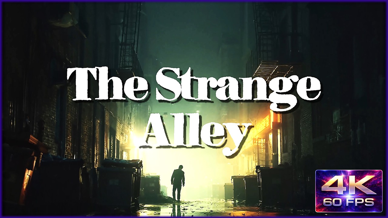 THE STRANGE ALLEY | AI Short Film | Humanoid Entity | Liminal Horror ...